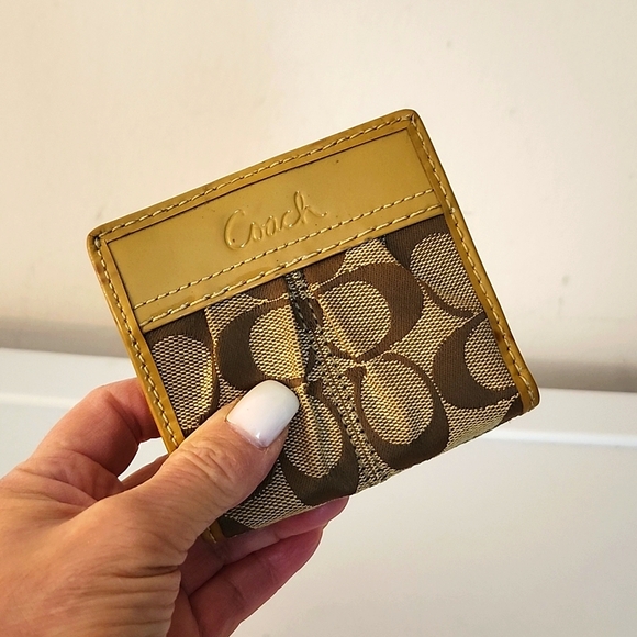 Coach | Bags | Coach Canvas Wallet | Poshmark
